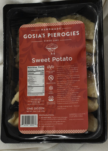 Sweet Potato: Frozen by the Dozen | Gosia's Pierogies