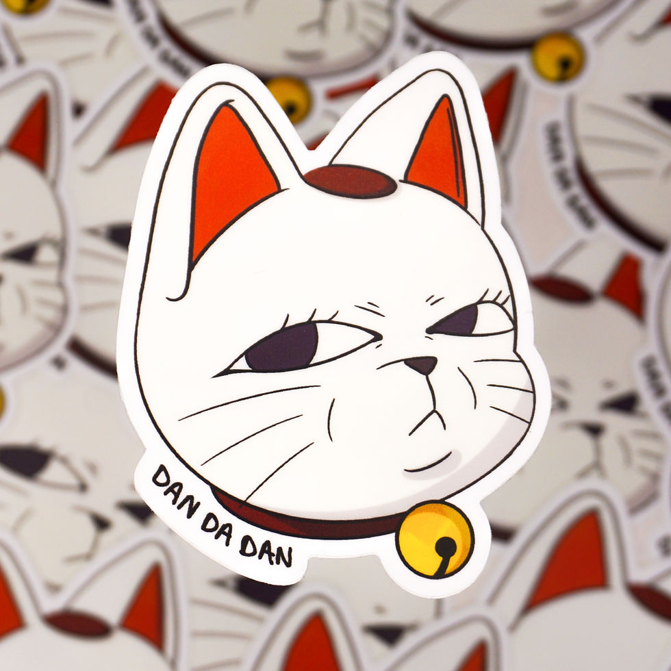 DAN DA DAN Sticker | Bethyartworks