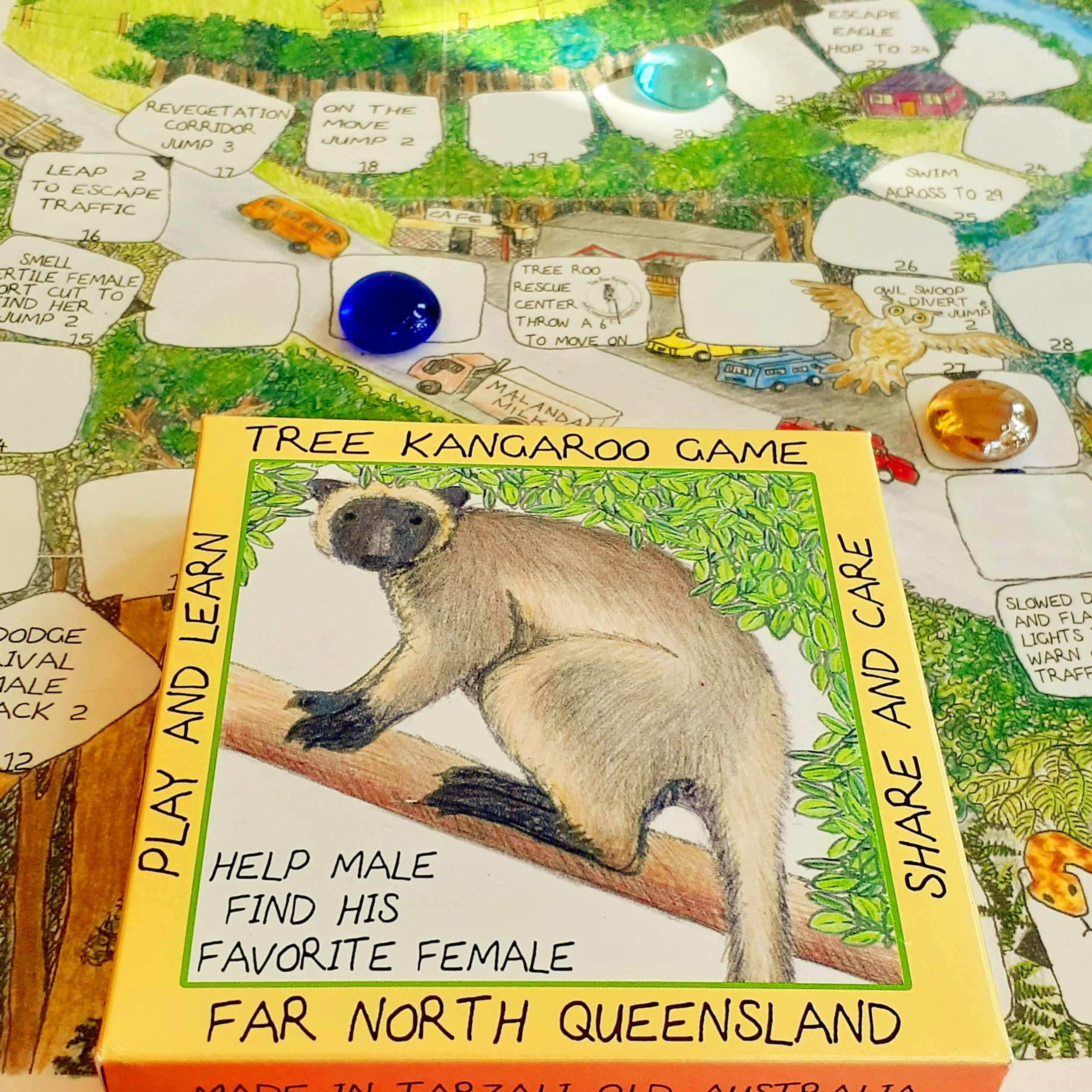 Games Connect - Educational Australian animal board games