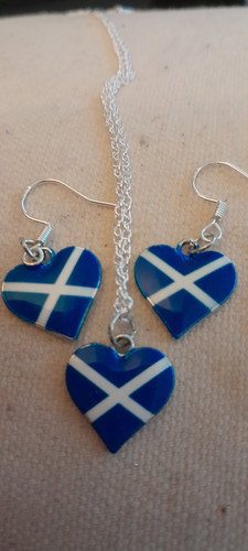 Saltire Heart set. | Newindyshop