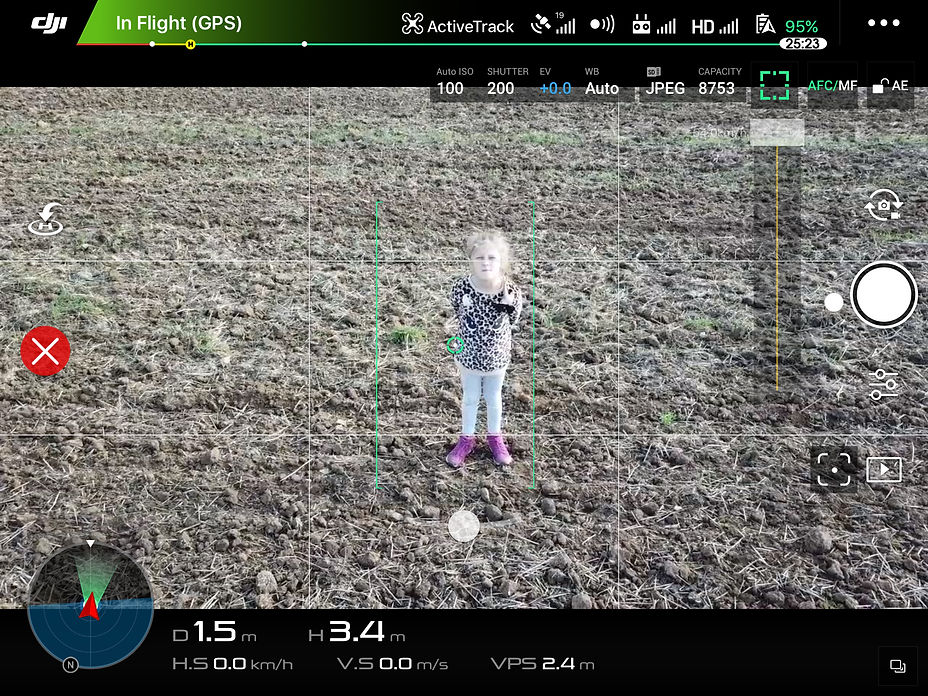 DJI ActiveTrack Modus erklart