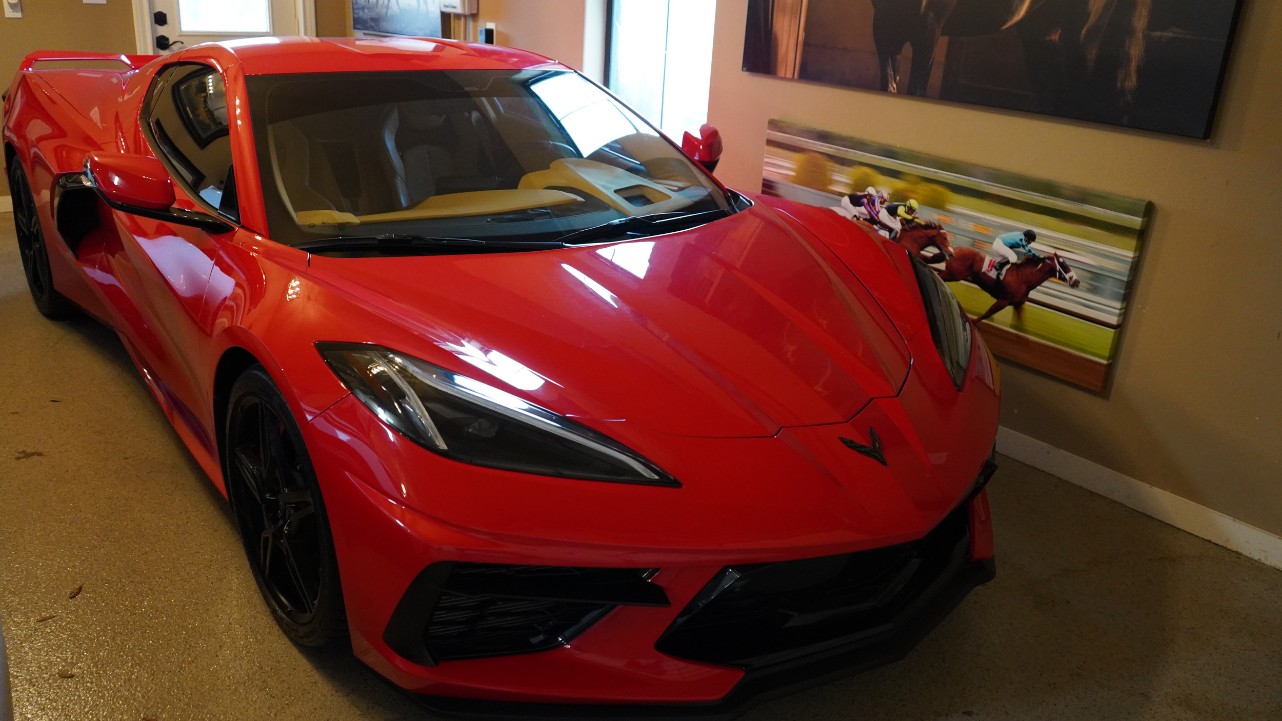 c8 Chevrolet Corvette Red Rental | City Classic Rental Cars