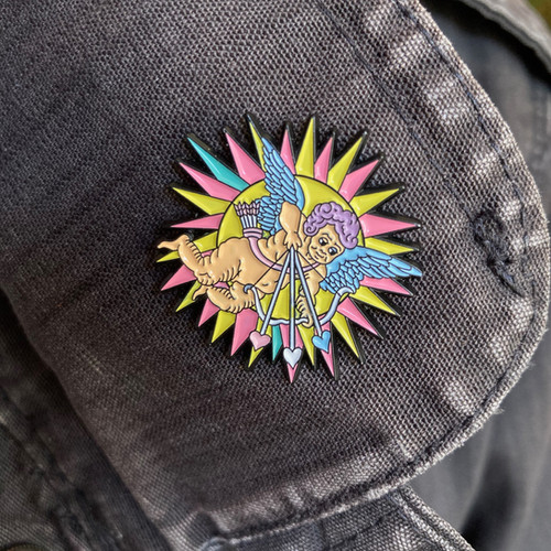 Cupid Enamel Pin | The Word Witch Tarot