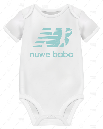 NEW BALANCE NUWE BABA ONESIE | Scribble Babies & Co
