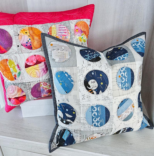 Just Quilting Improv Cushions Digital Pattern | Just Quilting