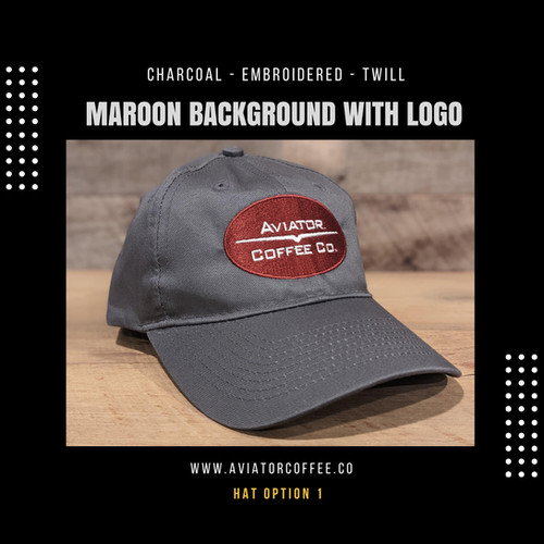 Aviator Coffee Hat • Embroidered Hat | Aviator Coffee Co