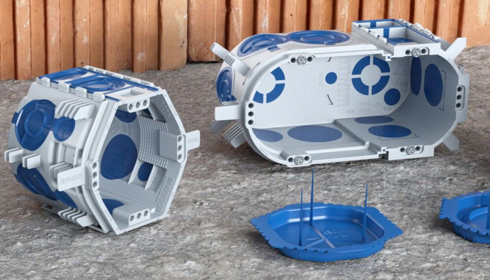 Kaiser presents the new UP1 flush-mounted boxes for electrical ...