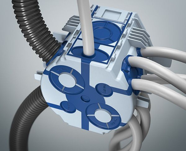 Kaiser presents the new UP1 flush-mounted boxes for electrical ...