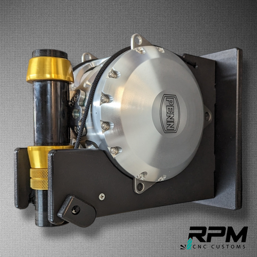Penn International 130 VIS - Wall Mount Reel Cradle | RPM CNC Customs