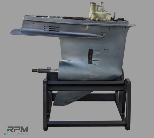 Gear Case / Lower Unit Stand | RPM CNC Customs