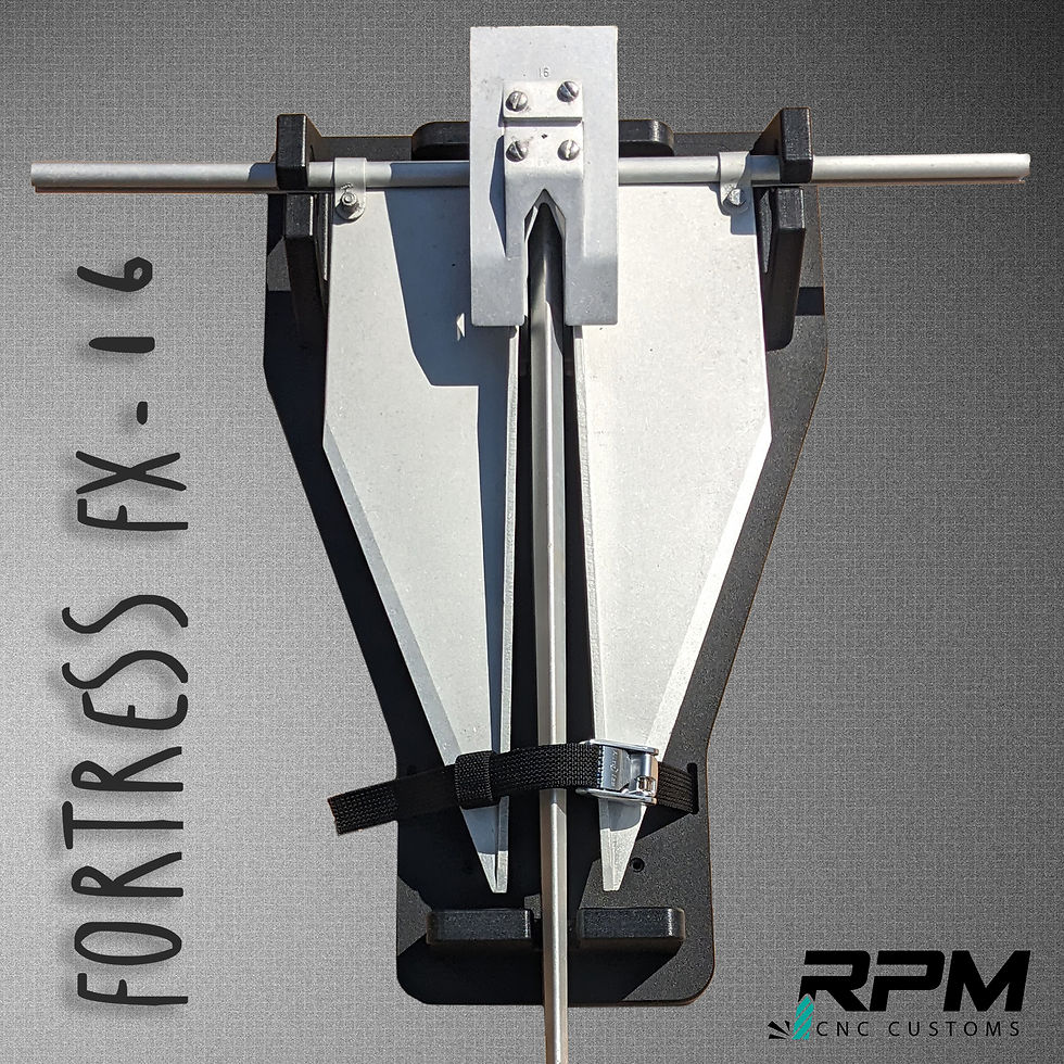 Fortress FX-16 Anchor Storage Mount | RPM CNC Customs