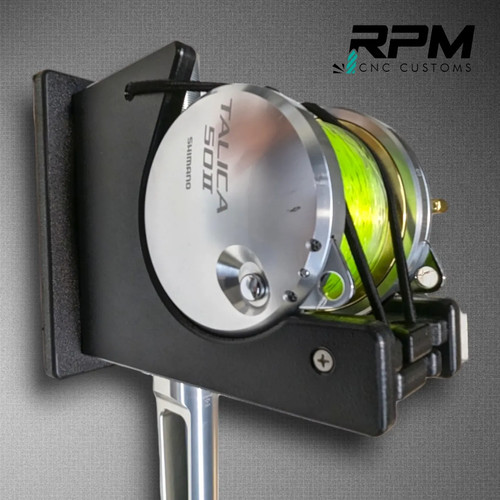 Shimano Talica 50 II - Single Reel Wall Mount Cradle | RPM CNC Customs