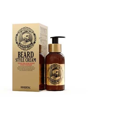 Immortal Beard Style Cream - 100 ml | Almacendelbarbero