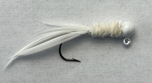 White Out Hand Tied Jig | BrushPile Jigs