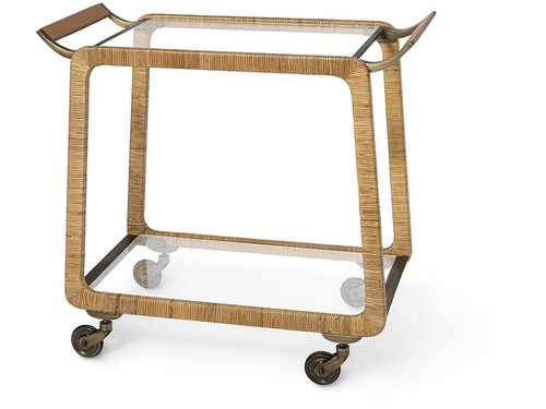 Castor Bar Cart | Cobble Court