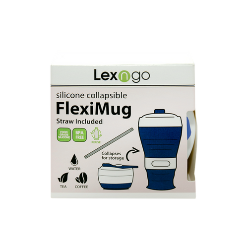 Silicone Collapsible FlexiMug | LEXNGO