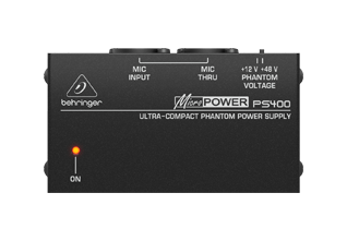 POWER SUPPLY DE PHANTOM POWER ULTRACOMPACTO PS400 | CMP