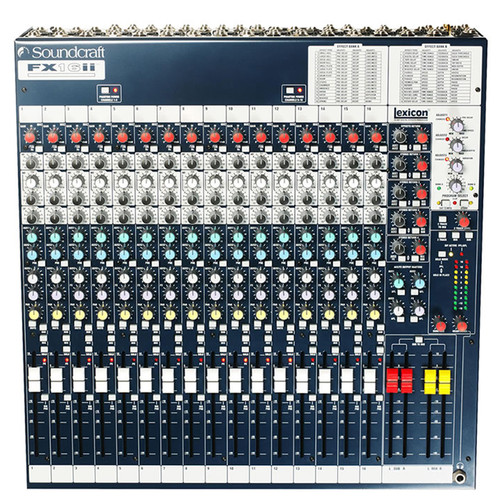 MIXER 16CH MON, 2 SUB, 32 FX LEXICON FX16ii | CMP