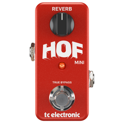 PEDAL HALL OF FAME MINI REVERB, TONEPRINT ENABLED "HALL OF FAME MINI ...