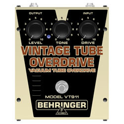 PEDAL OVERDRIVE CLASICO C/1 VALVULA "BEHRINGER" VT911 | CMP
