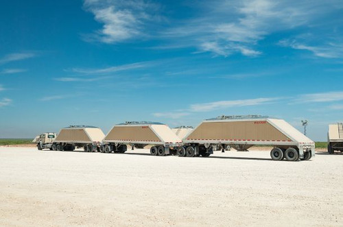 Frac Sand Trailer Dual Gate System | Kramble Industries