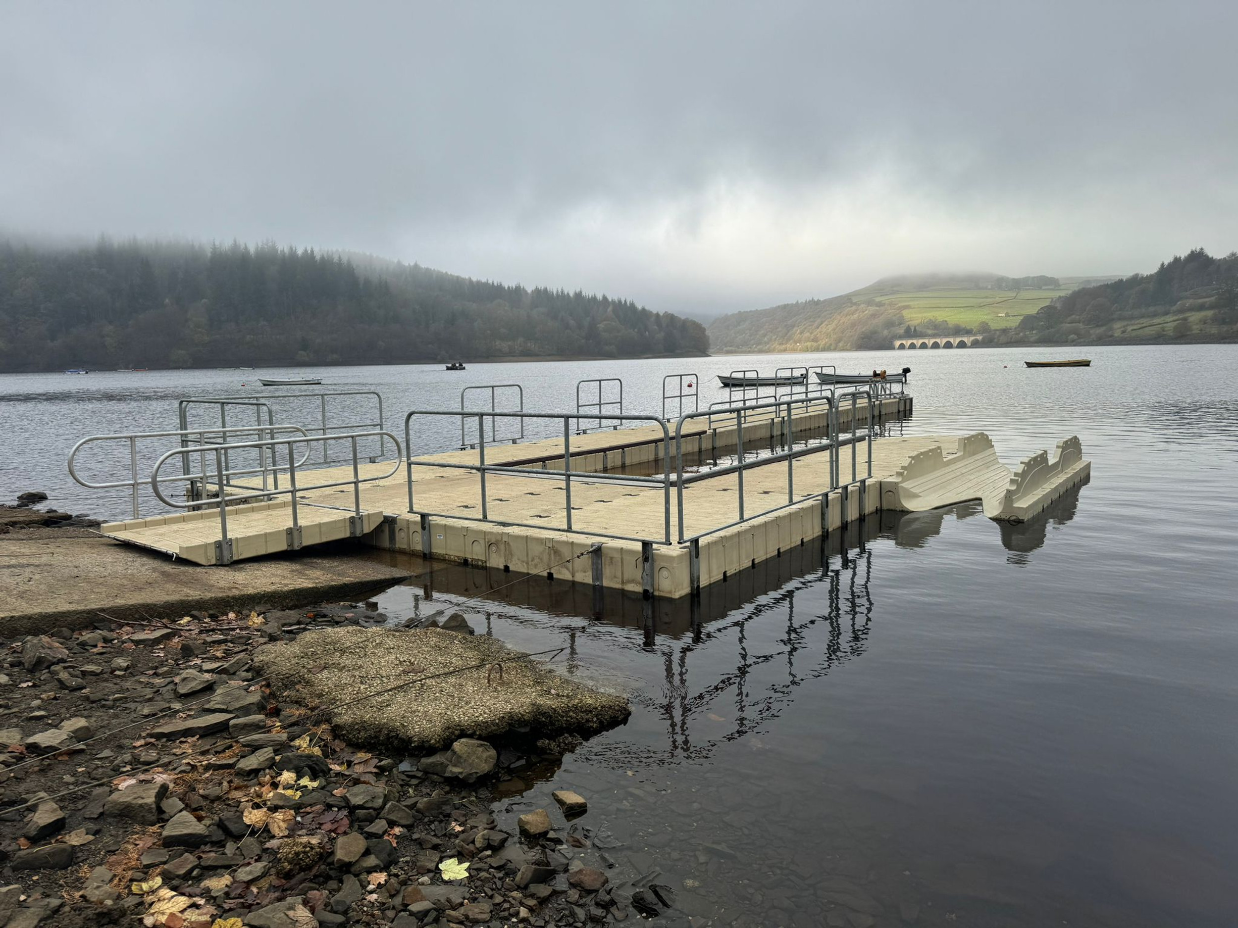 Case Study - Relocation of Pontoon Access System for Disabled Fishing Club
