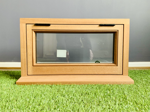 Sapele Flat Pack Windows 900mm x 600mm | Published