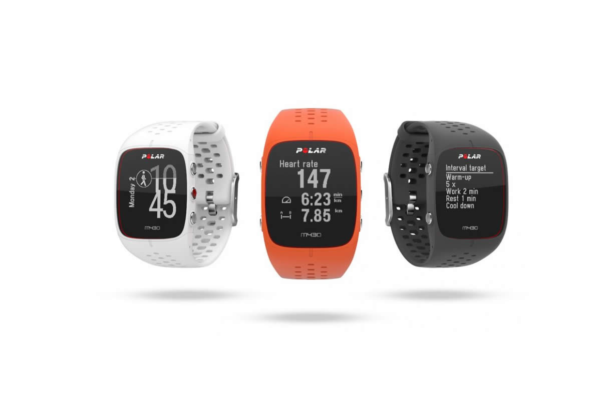 Polar M430 reloj para running con GPS y frecuencia cardíaca en la muñeca