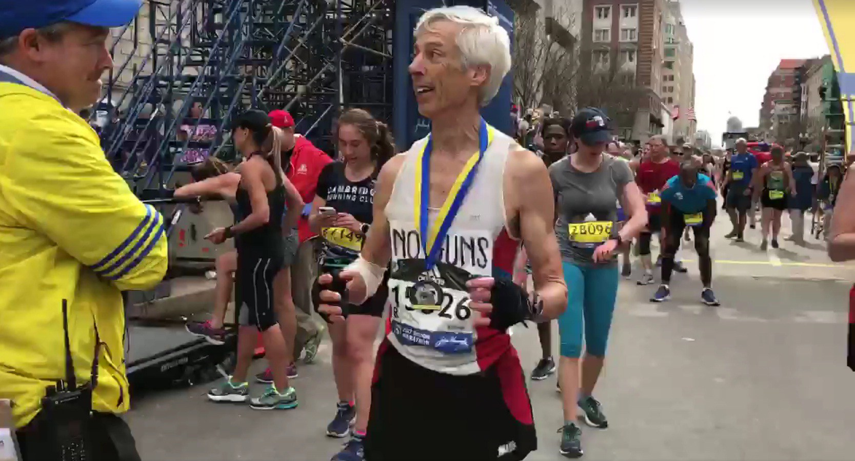 Ben Beach logra terminar 50 maratónes de Boston consecutivo