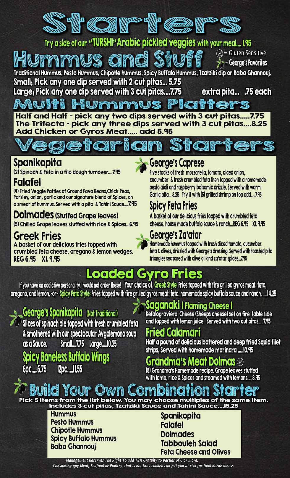 VIEW MENU | Saba's Kitchen