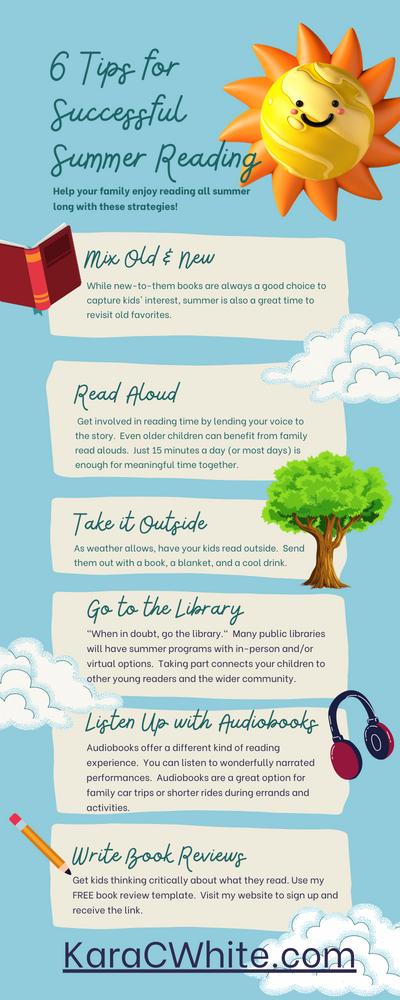 6 Tips for Successful Summer Reading