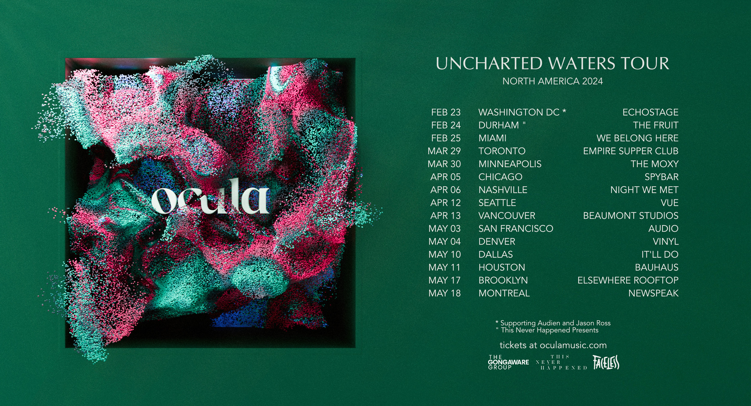 OCULA | Tour, Tickets and Latest Releases