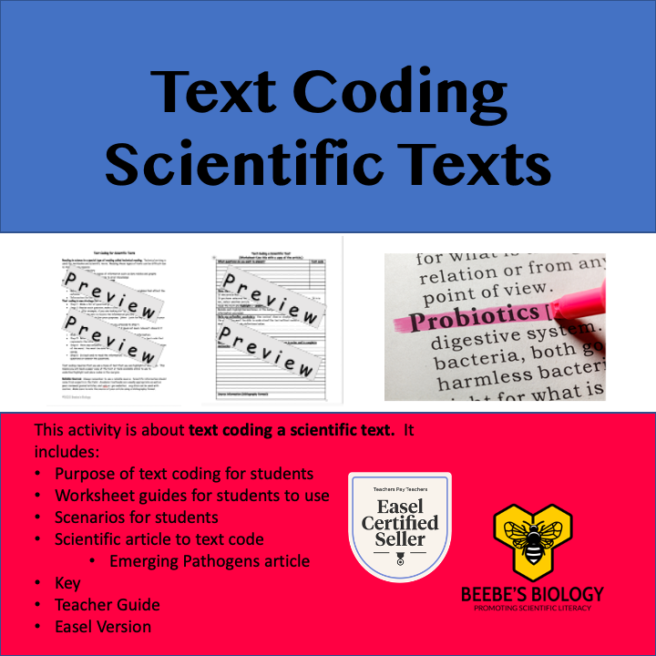 Helping Students Learn How to Read Scientific Texts
