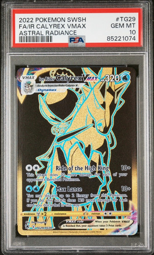 Ice Rider Calyrex Vmax PSA10 | Blue Moon Collectibles