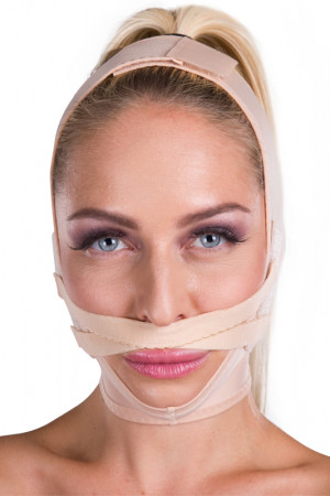 Lipoelastic FM lip lift Post Surgical Facial Compression Garment | The ...