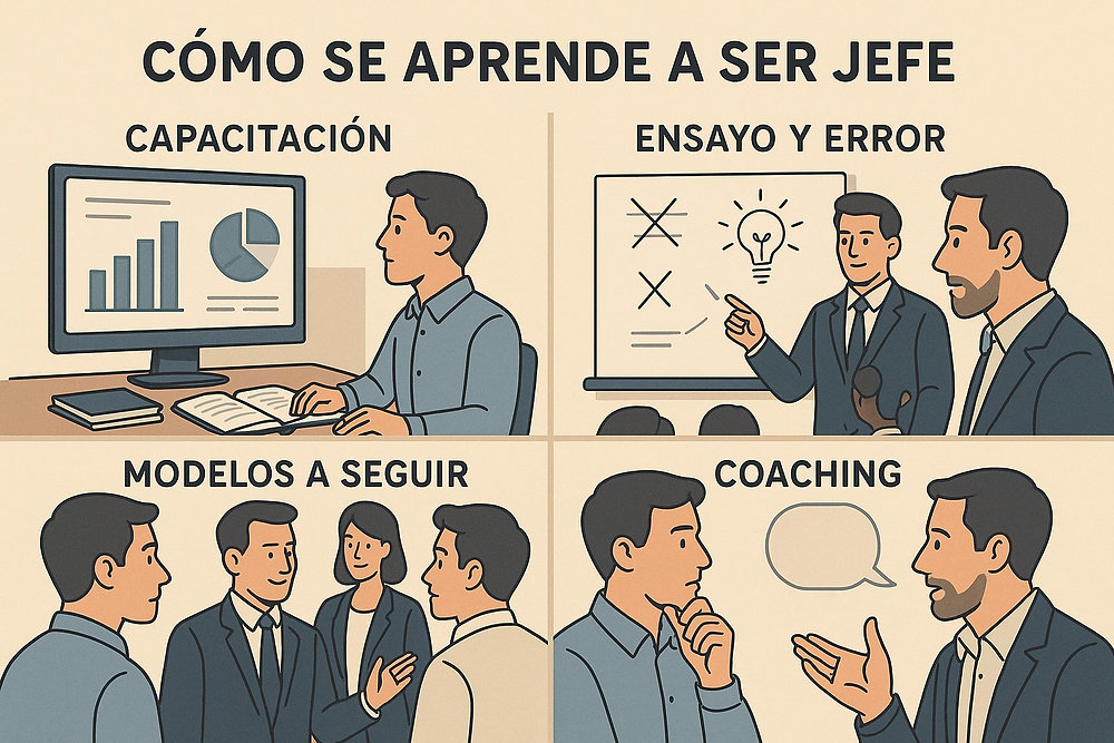Cómo se aprende a ser jefe