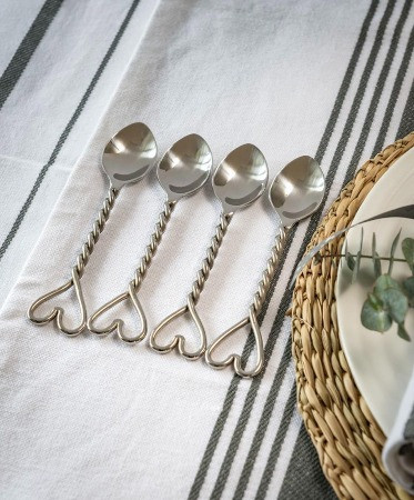 Twisted Rope Handled Spoons | Dajac Home Interiors