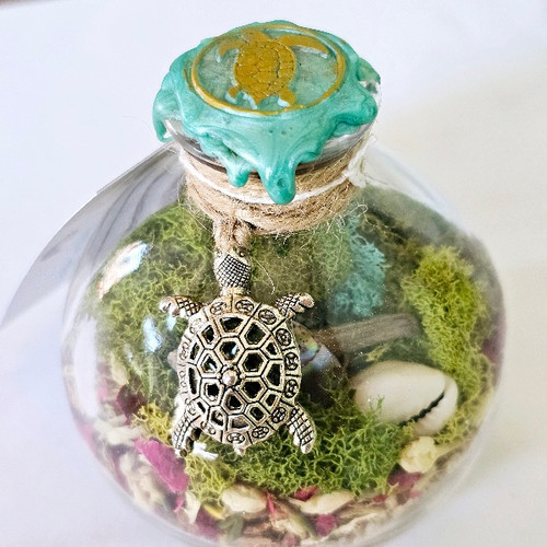 Open Ocean / Turtle Magic Witch/Spell Bottle - Find Your Flow | The Sea ...