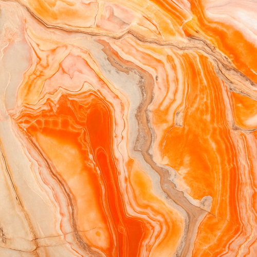Translucent Back‑Lit Orange Onyx | Daya Stone