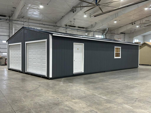 24x40 Double Wide Garage | Boondocks Barns