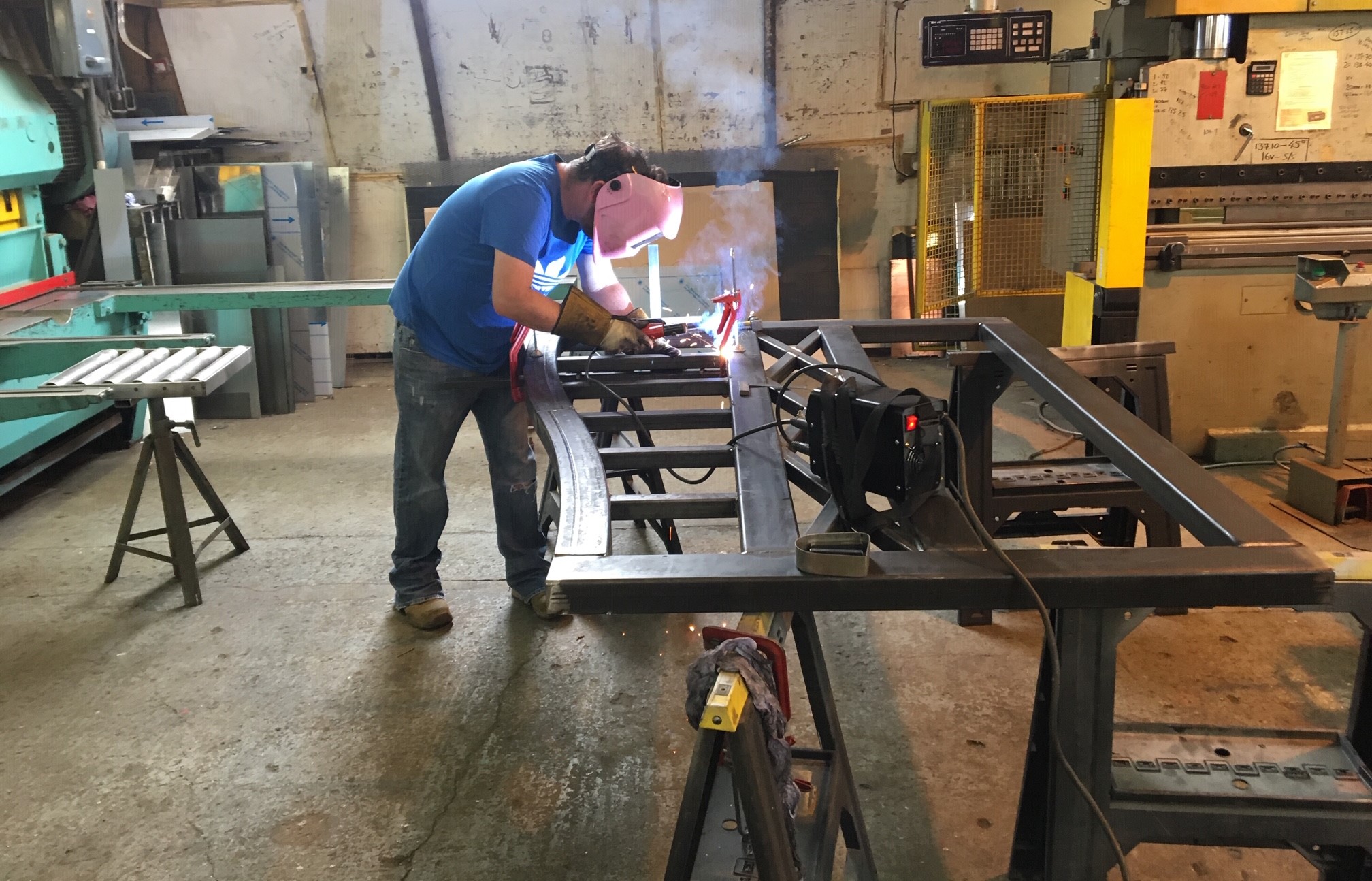 sheet metal steel fabrications