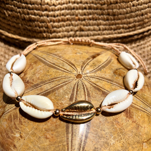 Bracelet Cauri Or | La Bizouterie