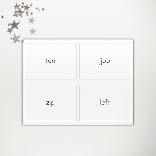 Grade 2 Spelling Flash Cards Lists 1-5 PowerPoint Template | Everyoul ...