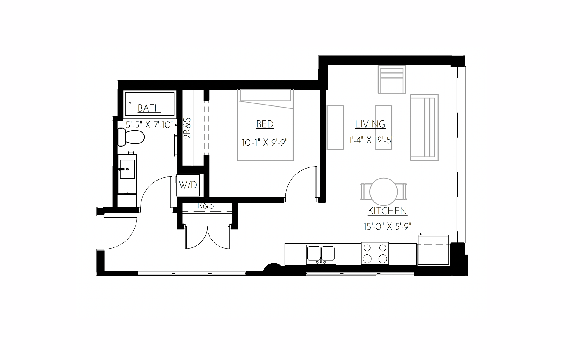 Unit 103 | Twelve22 Living