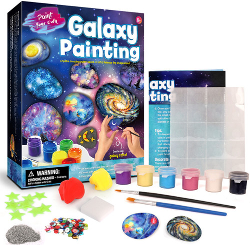 Galaxy Rock Painting | Toy Box