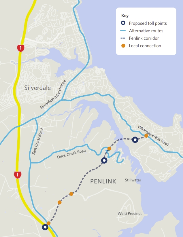 New Penlink will be toll road