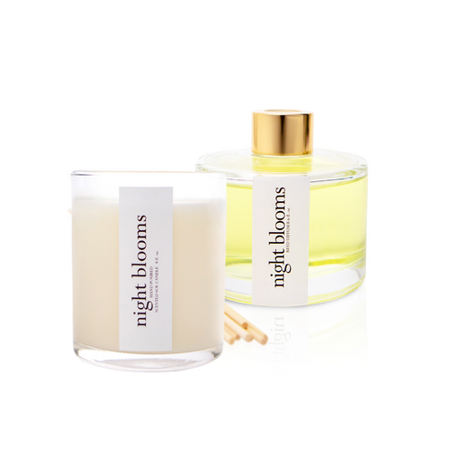 Luxury Diffuser and Candle Set | Sacred Bloom
