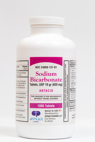 Sodium Bicarbonate Tablets USP 650 mg | 1000 counts | BestAmerica Care