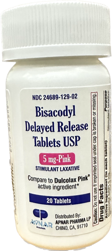 Bisacodyl Delayed Release Tablets | 5mg | 20ct | BestAmerica Care