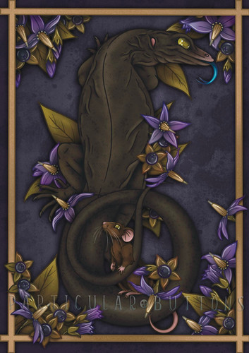 Nightshade Anti Love Dragon | The Peculiar Dragon